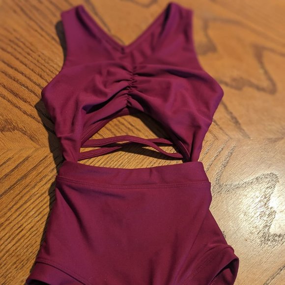 Lilly K Crown Jewel Other Lilly K Crown Jewel Strappy Tank Leotard Poshmark